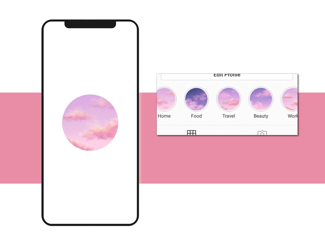 Sunset Instagram Highlight Covers Instagram Highlight Icons - Etsy