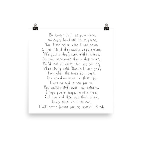 Dog Death Poems