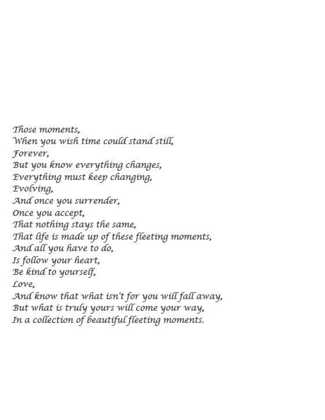 Self Love Poem, Inspirational Poetry, Mindfulness Poetry Print, Faith ...