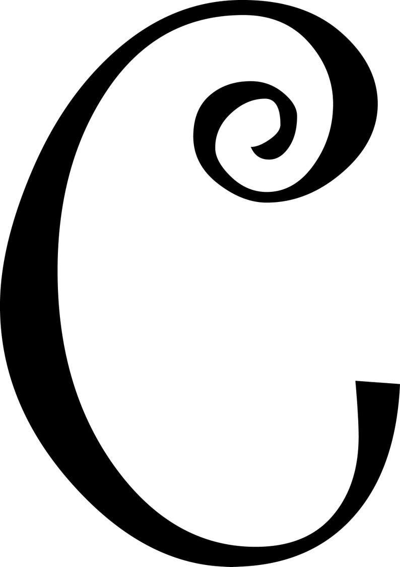 CURLZ FONT SVG Curlz Letters Svg Curlz Numbers Svg Curlz | Etsy