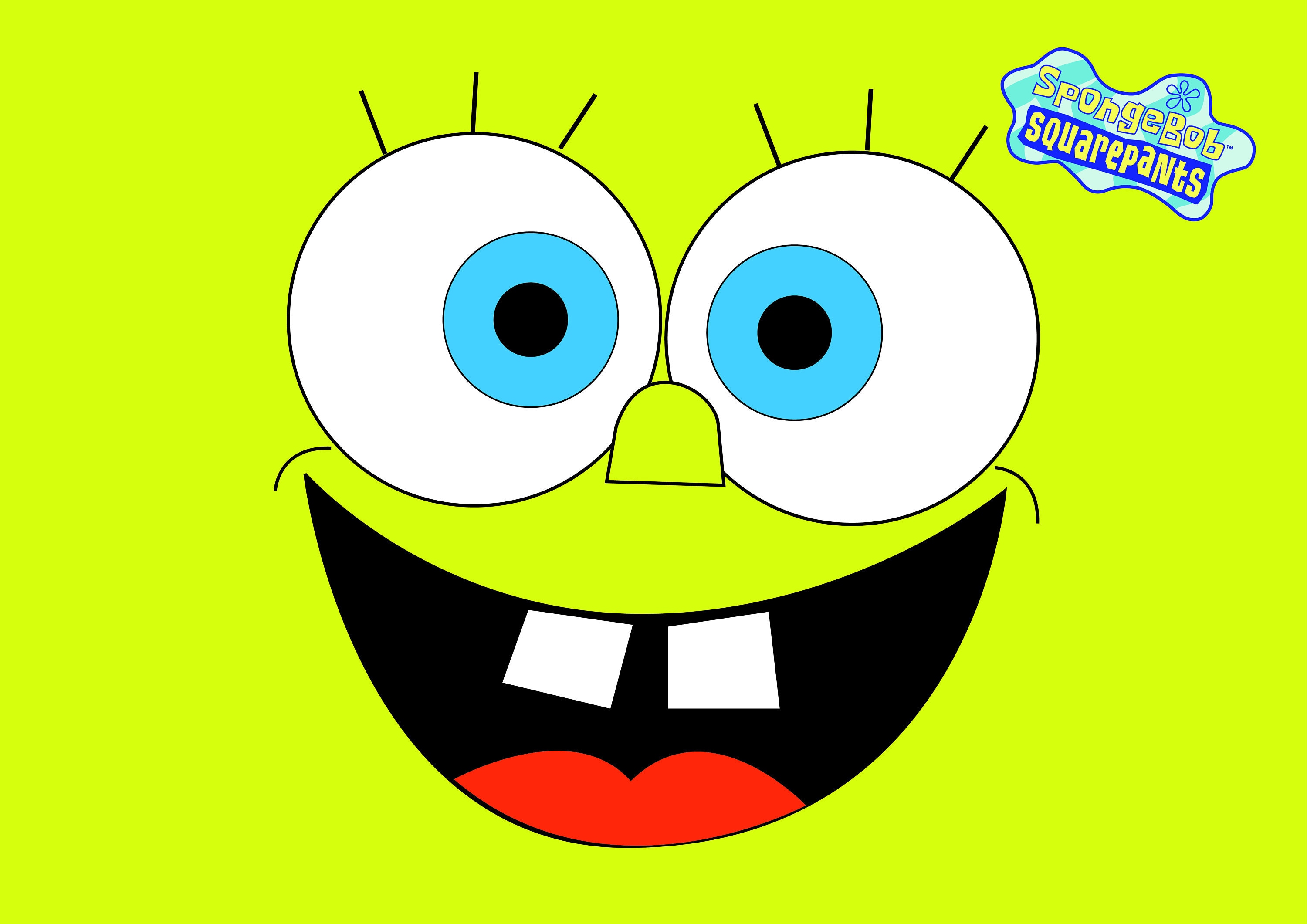 SPONGEBOB SMILE SVG Spongebob Happy Face Svg Spongebob | Etsy