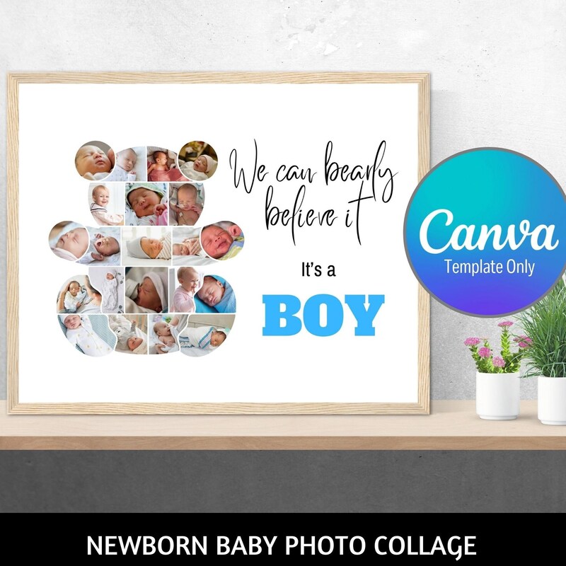 Baby Photo Collage - Etsy