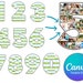 Editable Photo Collage Card Template, Seven Year Celebration Card ...