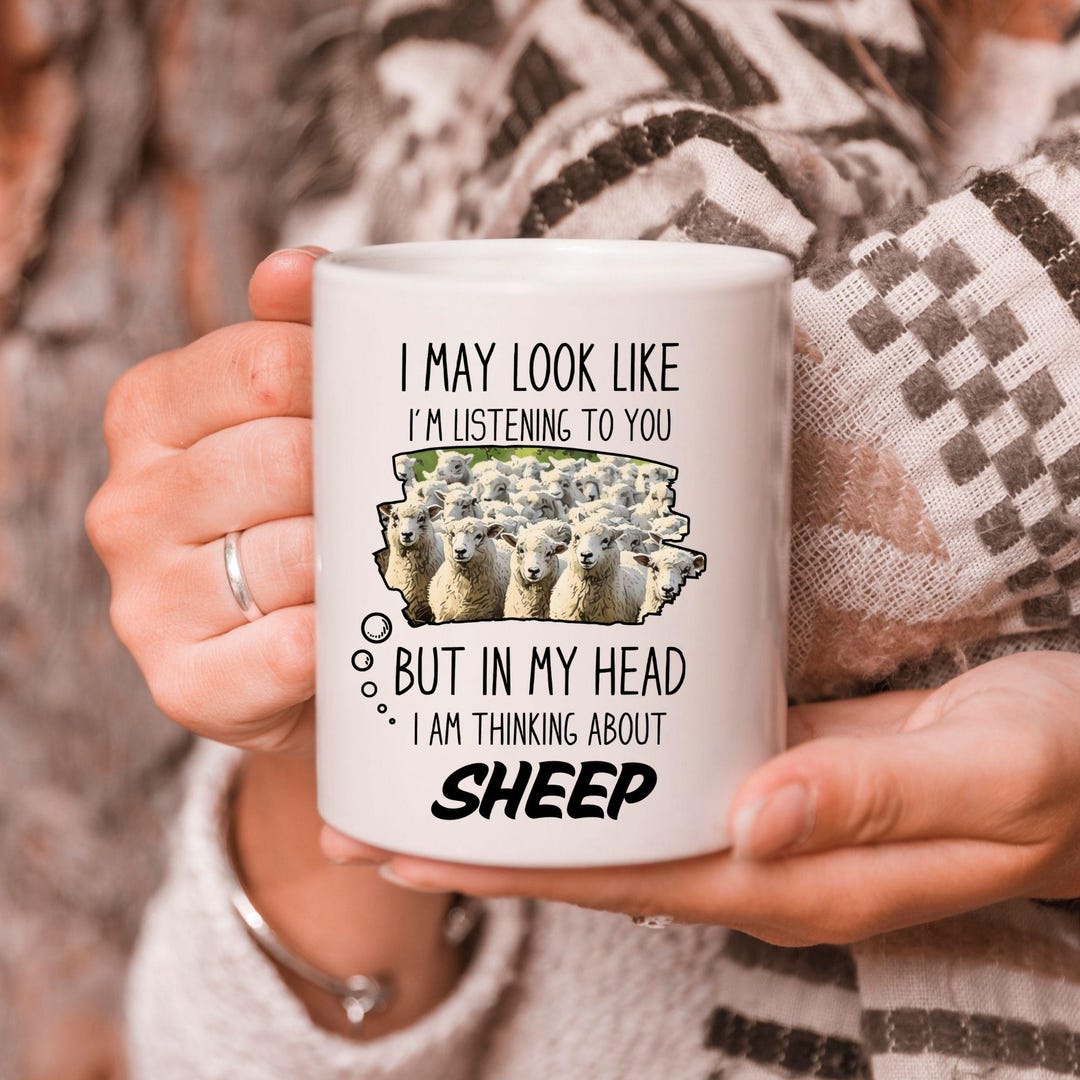 Personalized Sheep Mug – Hilarious Sheep Lover Gift, Custom Name ...