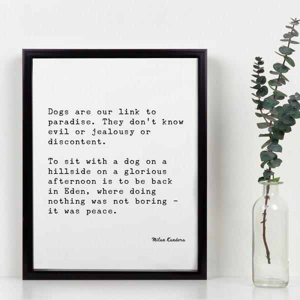 Dogs Quote Print - Etsy