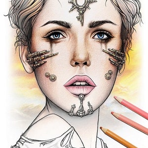 Shibalba Greyscale and Line Art Coloring Page Pack Printable | Etsy