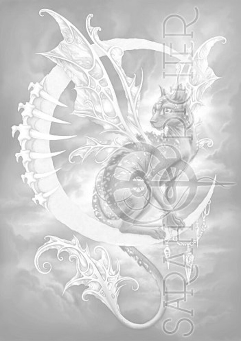 Morgana Faebruary Greyscale and Line Art Coloring Page Pack Printable ...