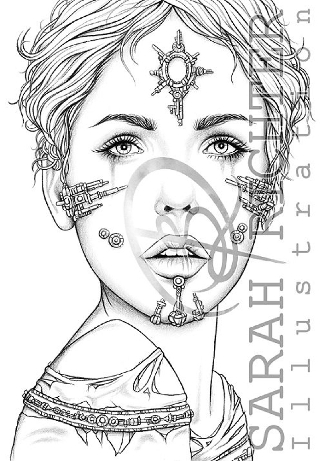 Shibalba Greyscale and Line Art Coloring Page Pack Printable - Etsy