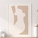 Abstract Shapes Art Print Woman Cut Outs Figure Art - Etsy