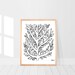 Matisse Tree Tree Poster tree wall art print Black and | Etsy
