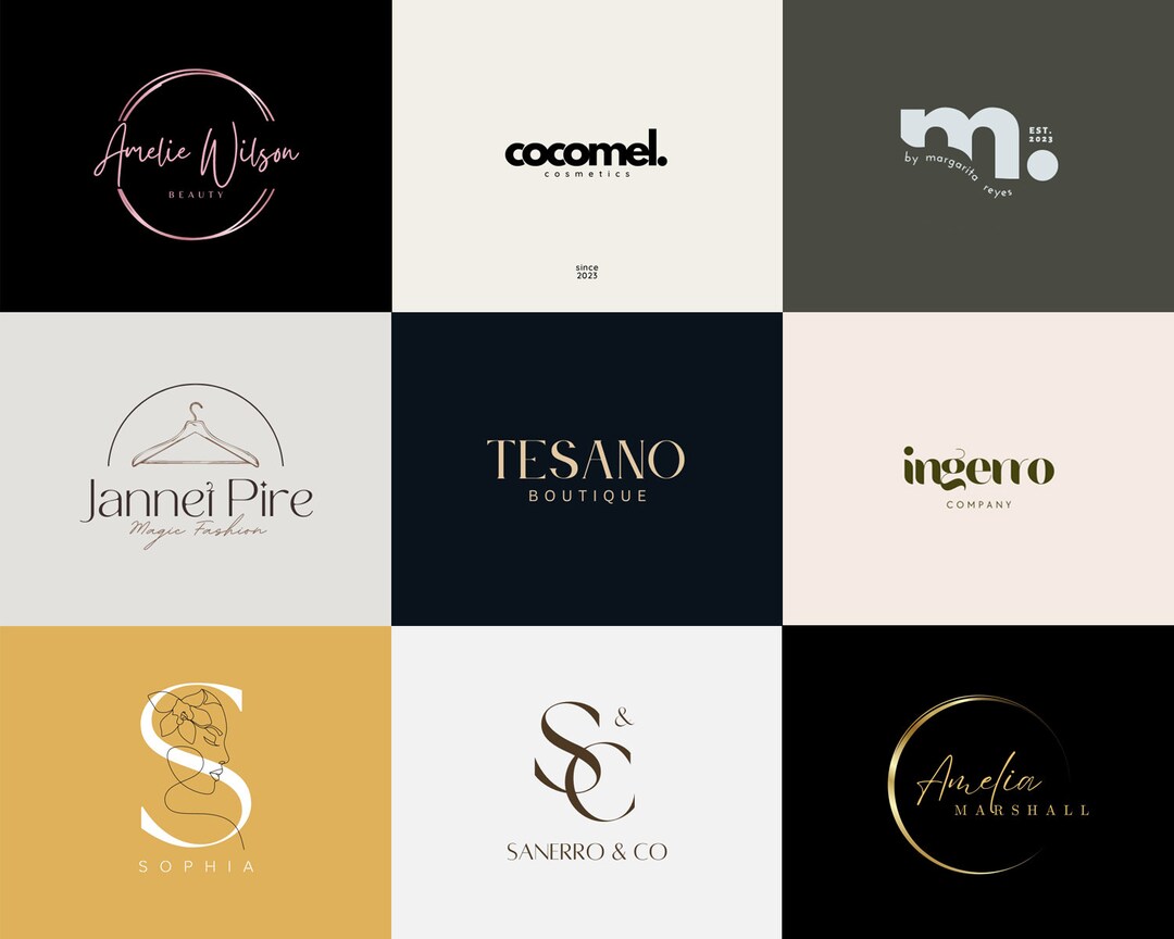 Custom Logo Design, Logo Creation, Minimalist Logo, Typography Logo ...