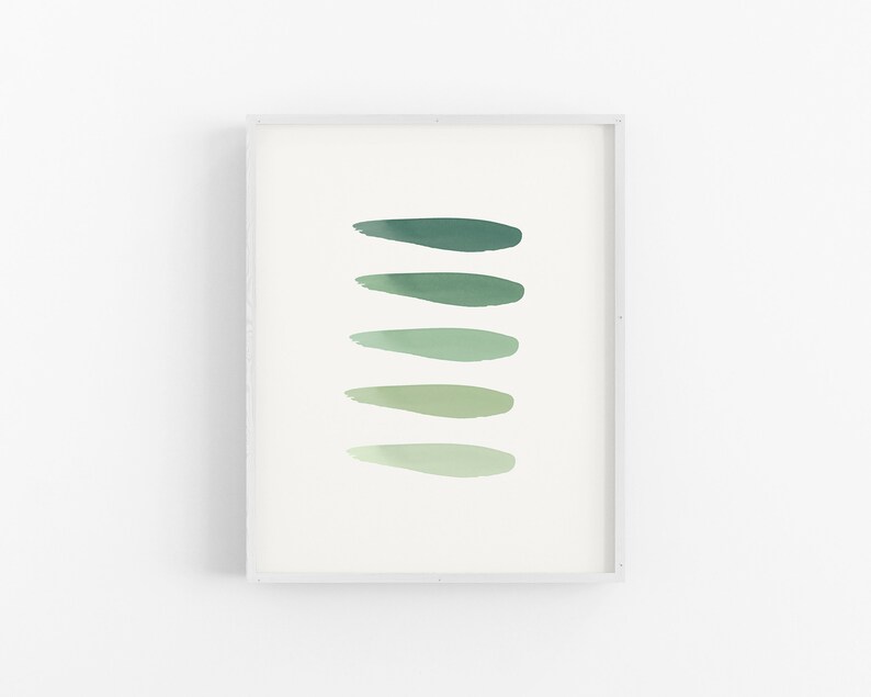 Sage Green Set of 4 Prints, Sage Green Printable Wall Art, Gallery Wall ...