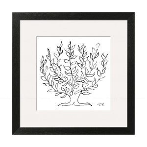 Matisse Tree, Tree Poster, Tree Wall Art Print, Black and White ...