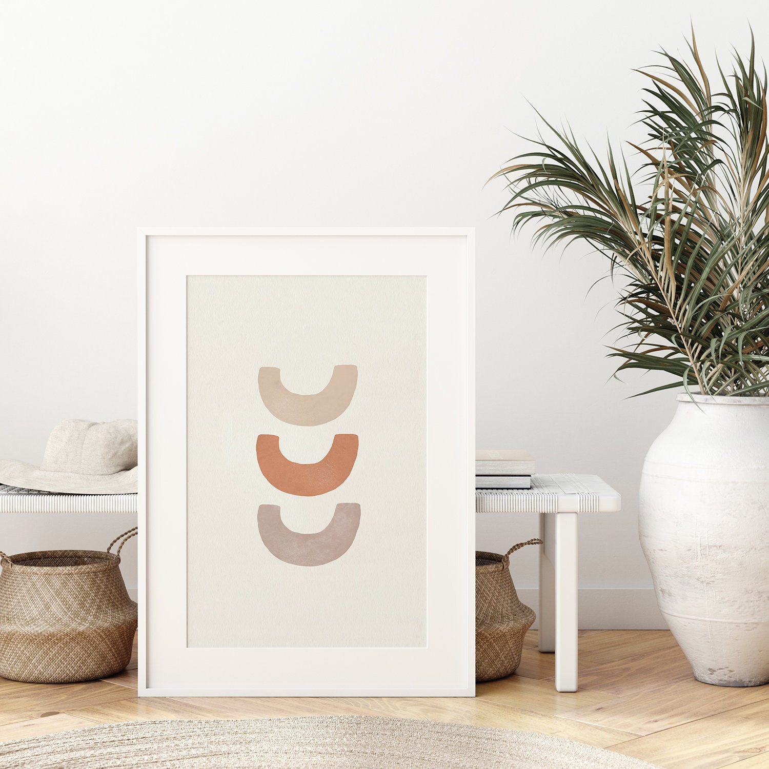 Abstract Geometric Neutral Wall Art Downloadable Prints - Etsy