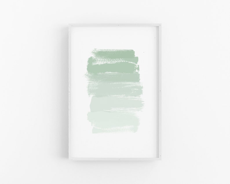 Sage Green Set of 4 Prints, Sage Green Printable Wall Art, Gallery Wall ...