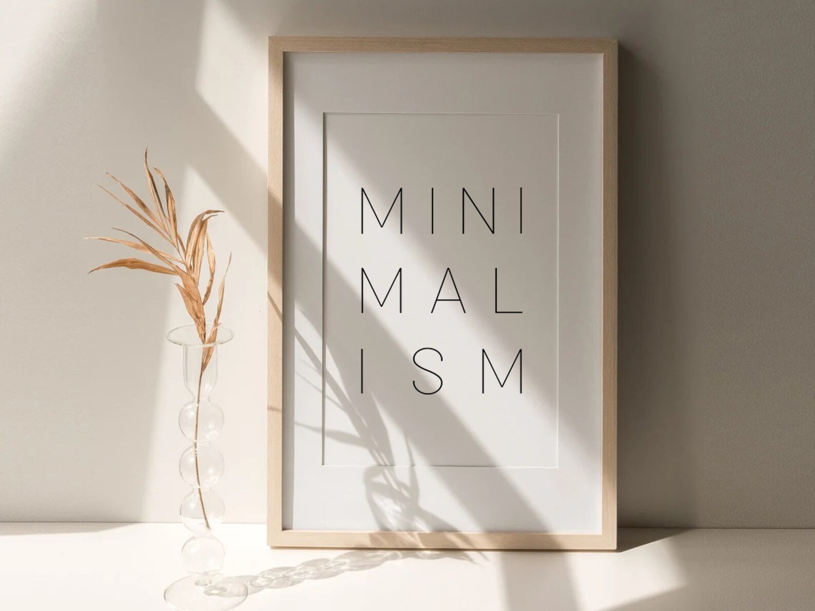 Minimalism Print, Printable Wall Art, Black and White Home Decor ...