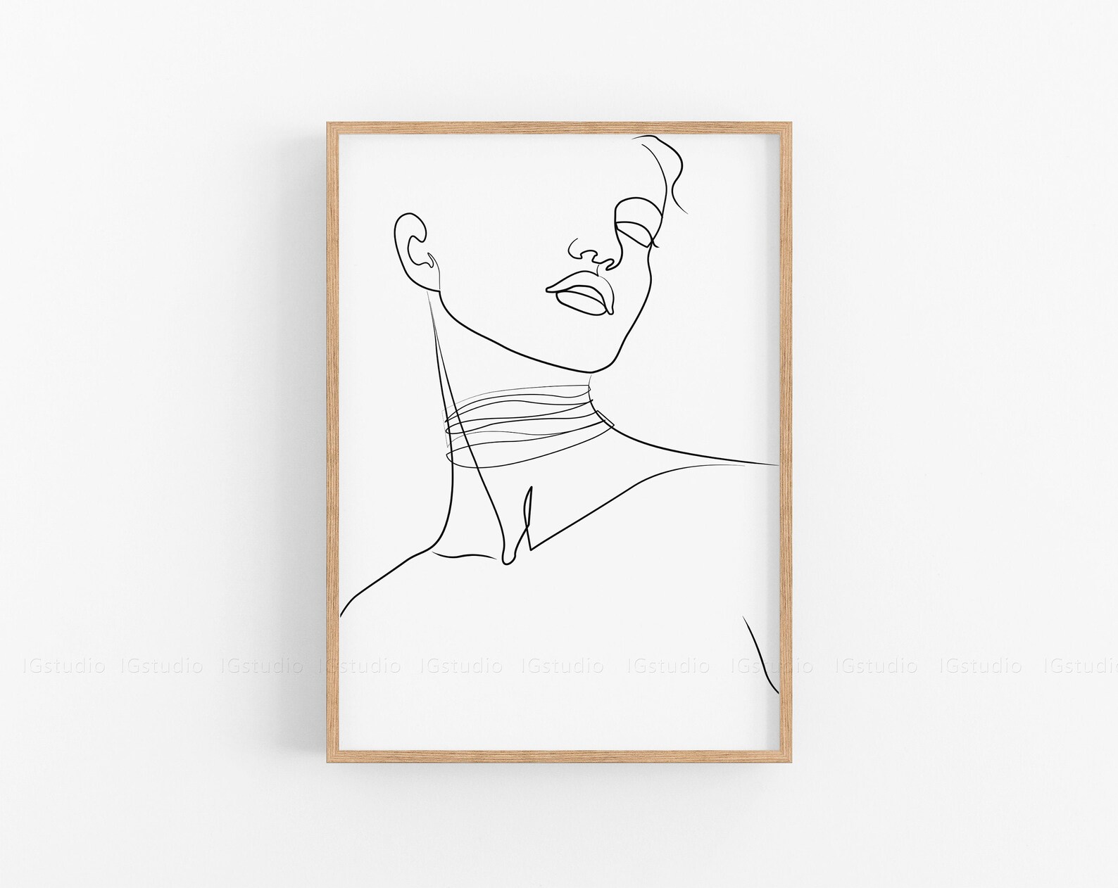 Single Line Art Female Print, One Line Drawing, Printable Line Art ...