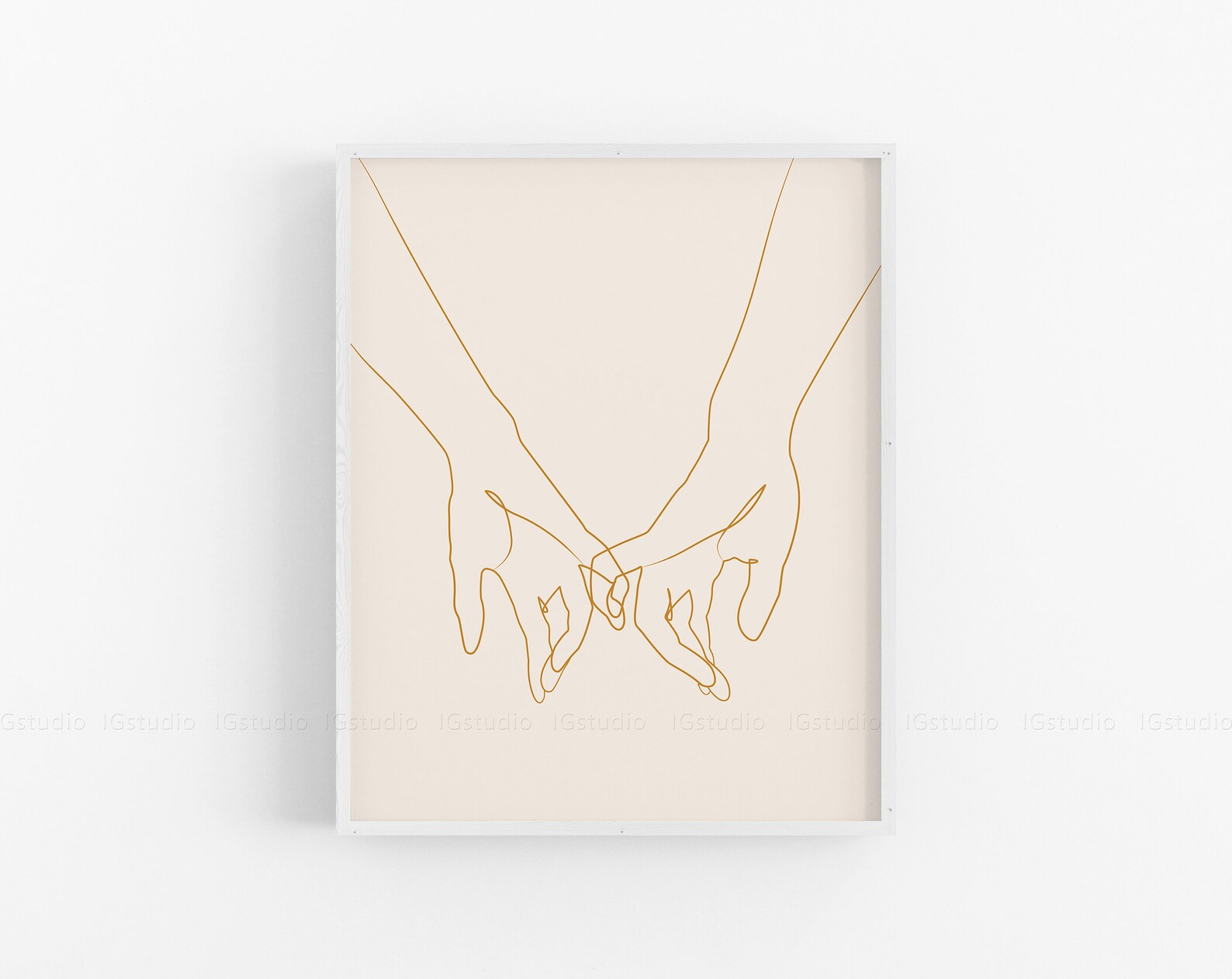 Pinky Swear Art Print Pinky Promise Hands Poster Line Art - Etsy