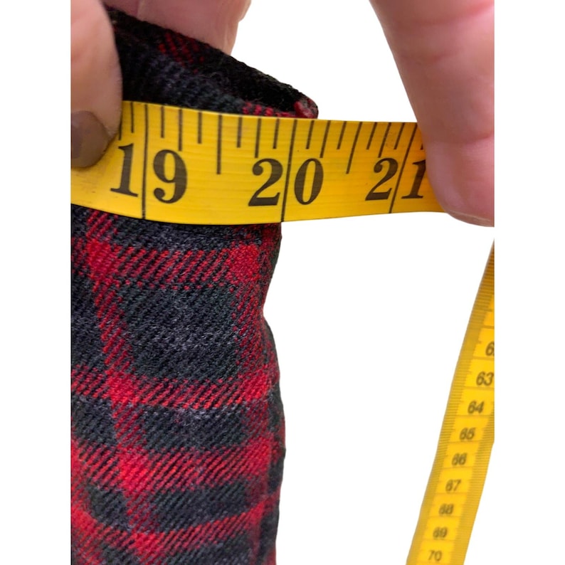 Womens Eddie Bauer 100% Wool Red Black Plaid Vest Size S - Etsy