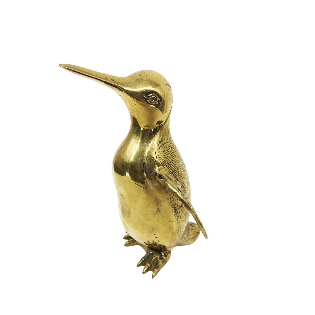 Brass Penguin Figurine Collectibles - Etsy