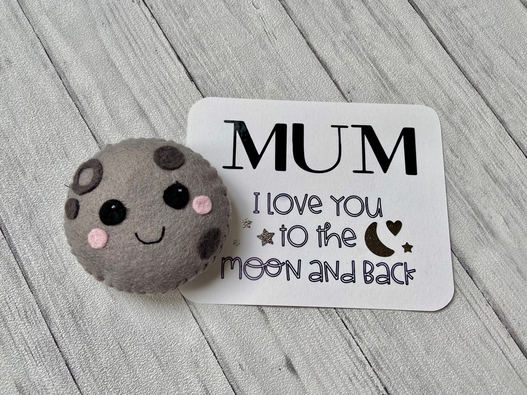Mothers Day Gift, Pocket Moon, Love You to the Moon and Back, Mothers ...