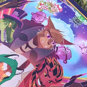 Carnival Lecroux - A3 Art Print - Legends of Avantris - Once Upon a ...