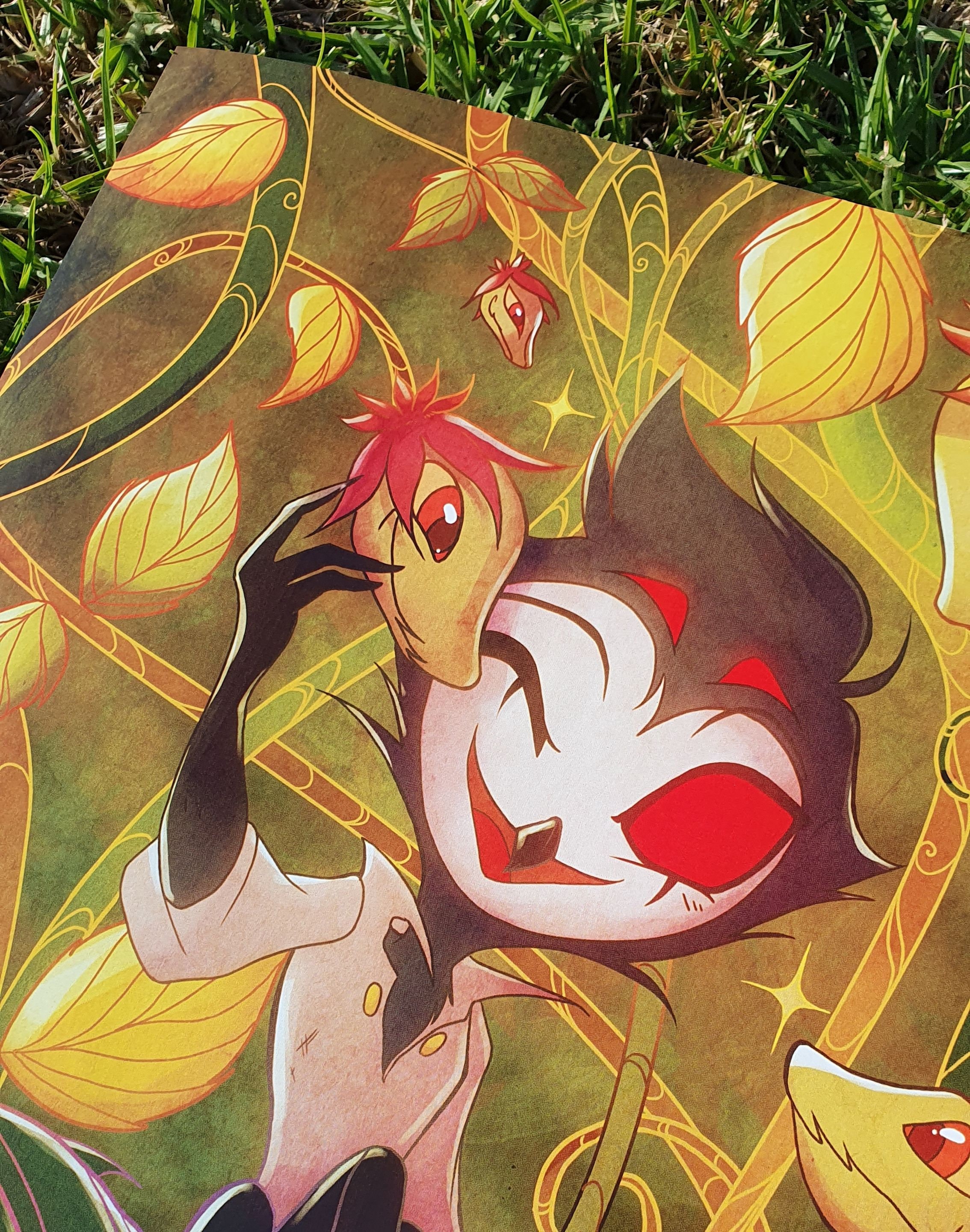 Smol Stolas A3 Art Print Helluva Boss - Etsy