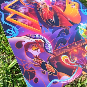 Helluva Boss - Apology Tour - Stolitz A3 Art Print - Stolas + Blitzo - Etsy