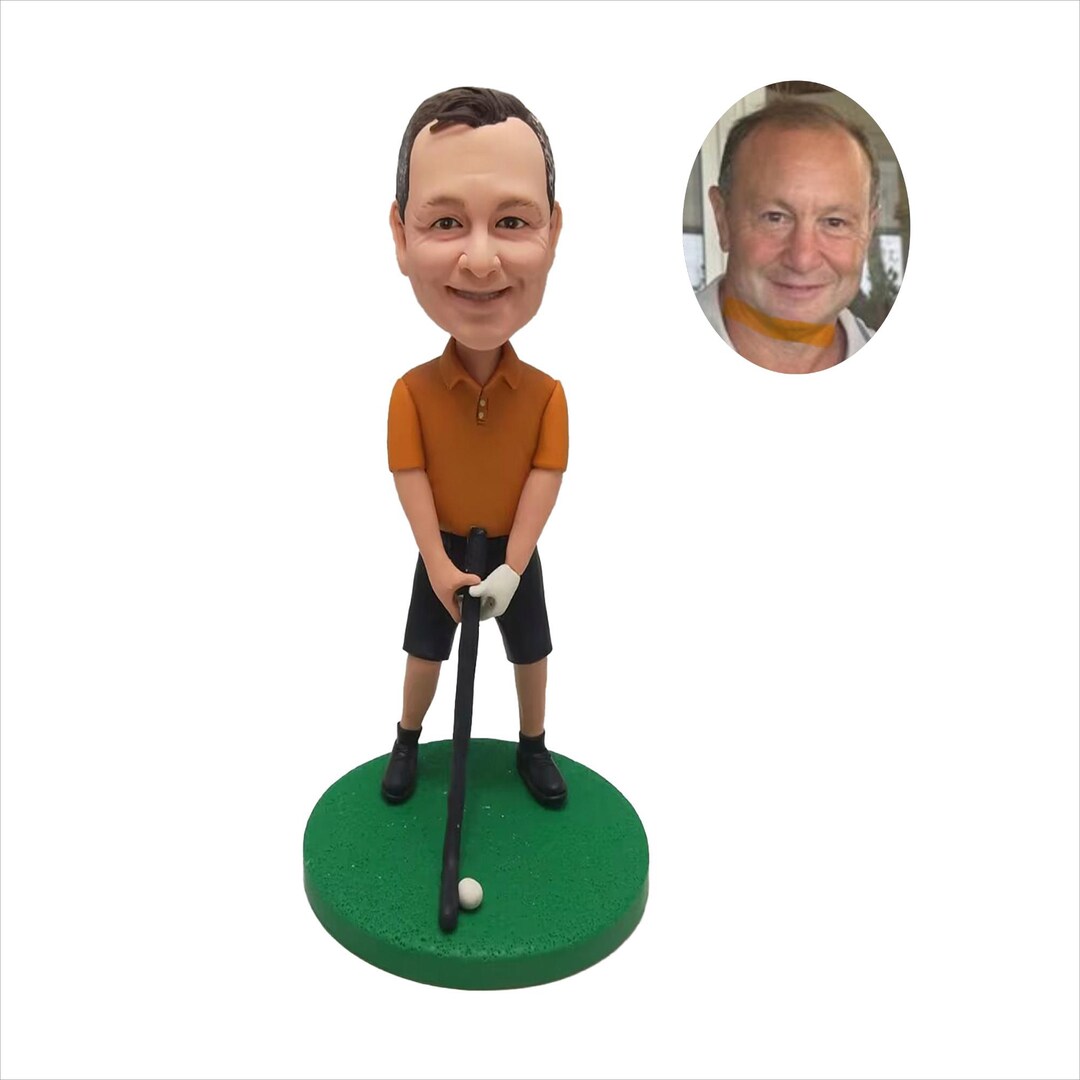 Custom Golf Bobbleheads,dad Golf Bobblehead,golf Gifts for Him,custom ...