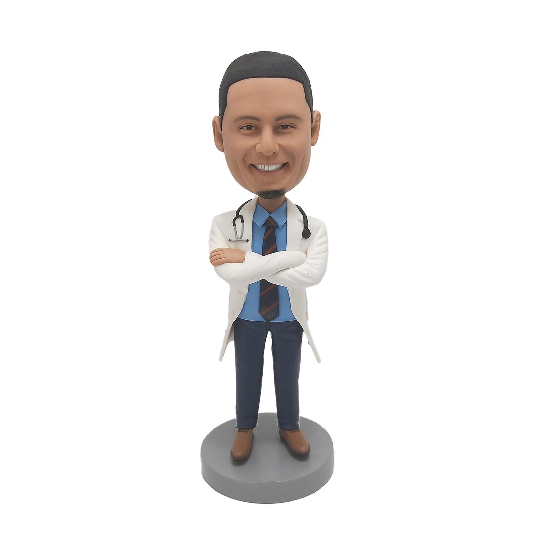 Personalized Bobbleheads,custom Doctor Bobbleheads in Lab Coat,cool ...