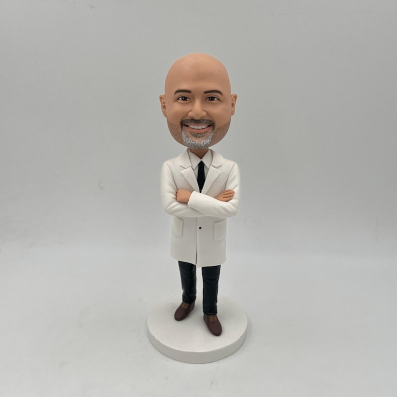 Personalized Bobbleheads,custom Doctor Bobbleheads in Lab Coat,cool ...