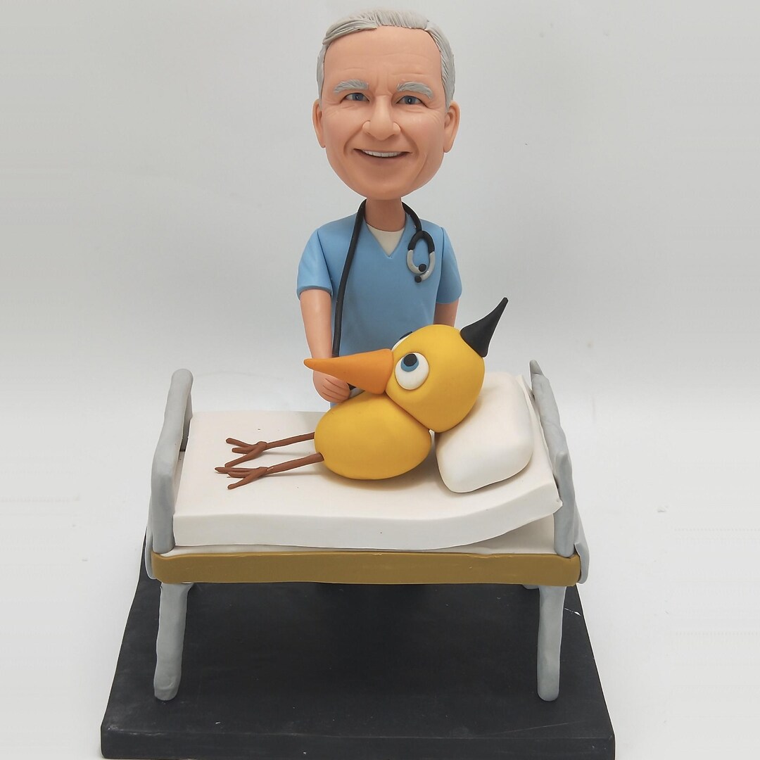 Custom Doctor Bobblehead With Surgical Bed,birthday Bobblehead Gifts ...