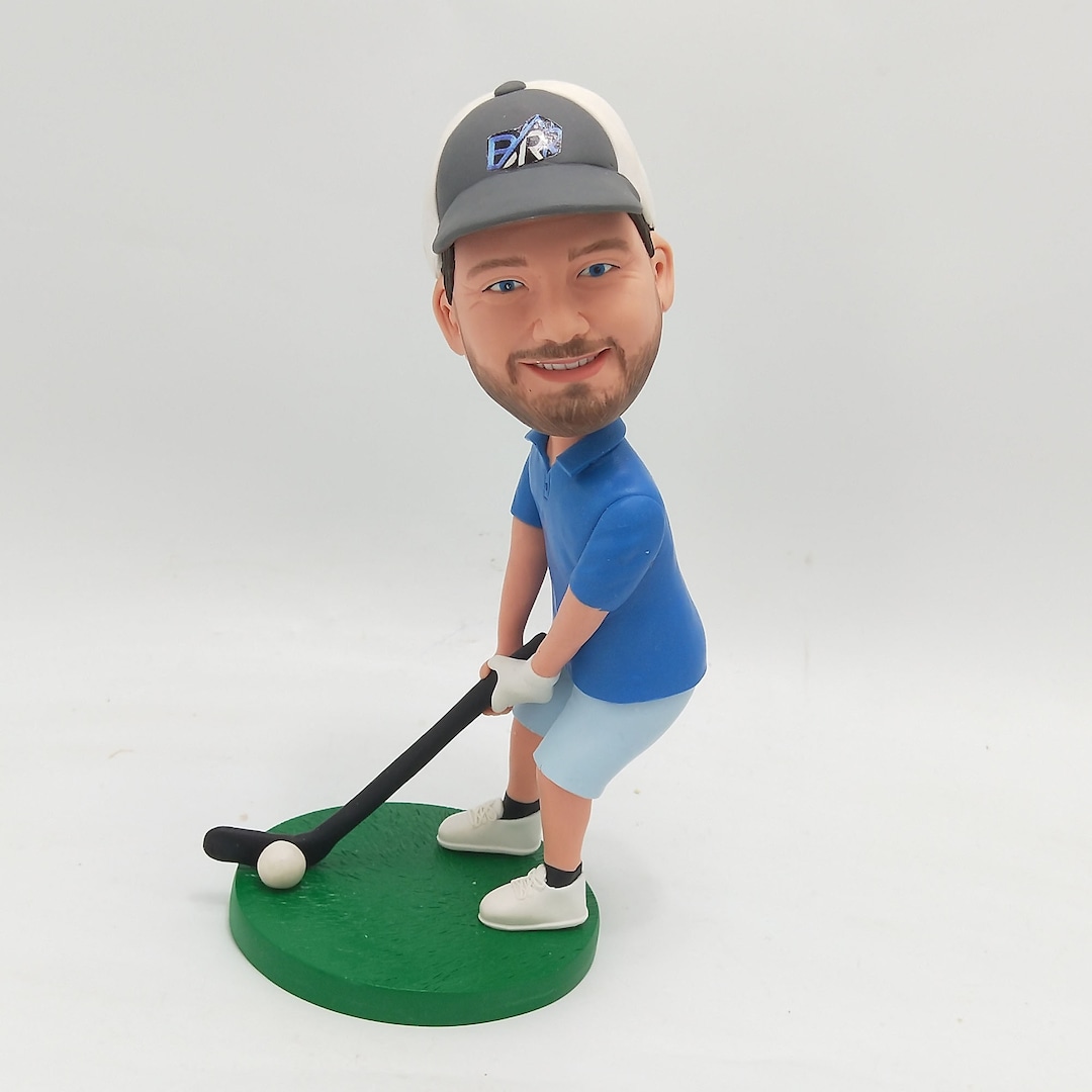 Custom Golf Bobbleheads,dad Golf Golf Bobblehead,golf Gifts for Him ...