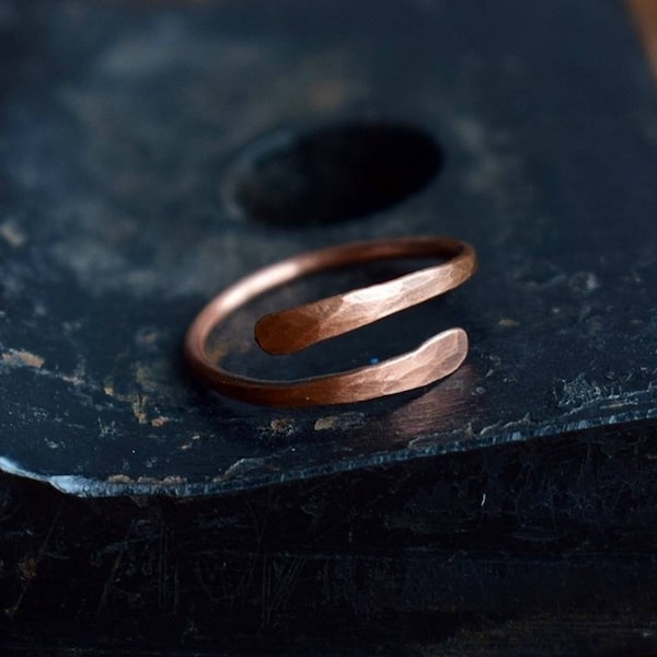 Copper Wedding Ring - Etsy