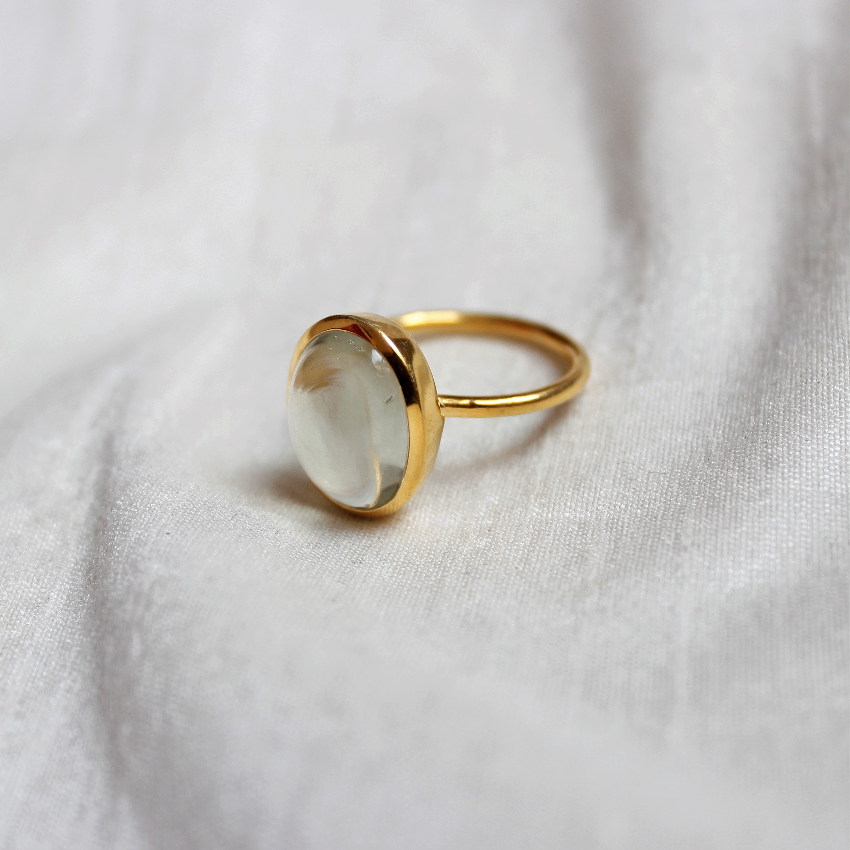 Rock Crystal Ring Clear Crystal Ring Crystal Quartz Ring - Etsy