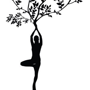 Yoga Silhouettes SVG, Yoga Clipart, Yoga Pose Svg, Meditation Svg ...