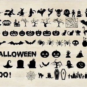 HALLOWEEN MEGA BUNDLE, 114 Designs, Instant Download, Halloween Witch ...