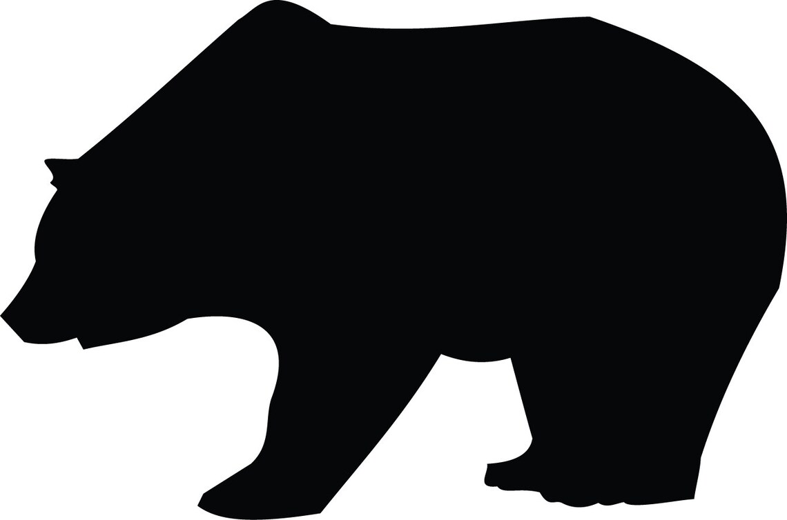 Bear Svg Bundle Bear Cut File Bear Silhouette Bear Family - Etsy