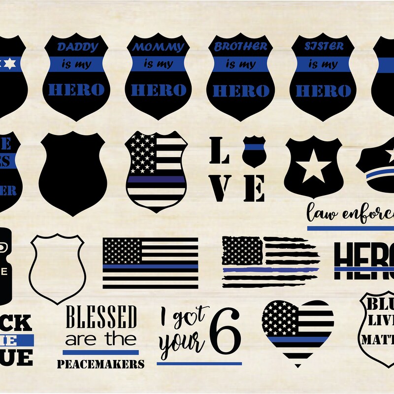 Law Enforcement Svg - Etsy