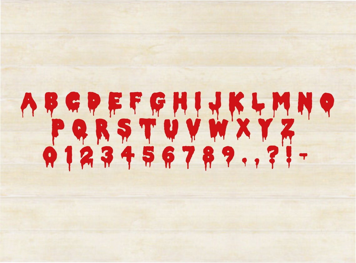 BLOOD CRAFT BUNDLE Svg Blood Dripping Borders Bloody | Etsy