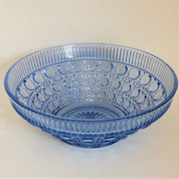 Blue Depression Glass - Etsy
