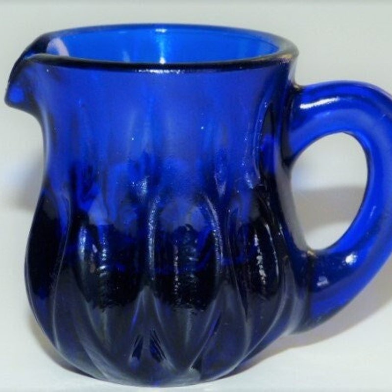 Cobalt Blue Pitcher - Etsy