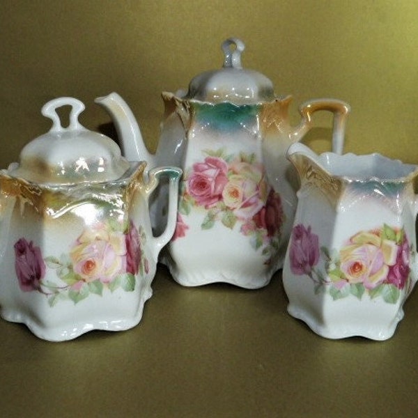 Teapot Sugar Creamer - Etsy