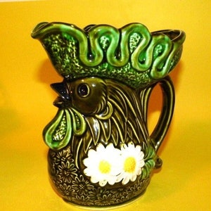 Rooster Pitcher - Etsy