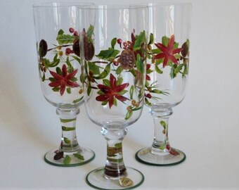 Polish Block Crystal Glasses - Etsy