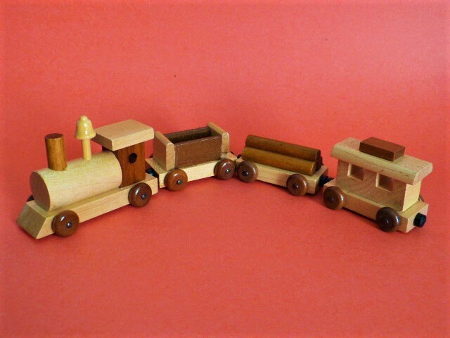 Applause Candy Cane Lane Timberline Express Wooden Magnetic | Etsy