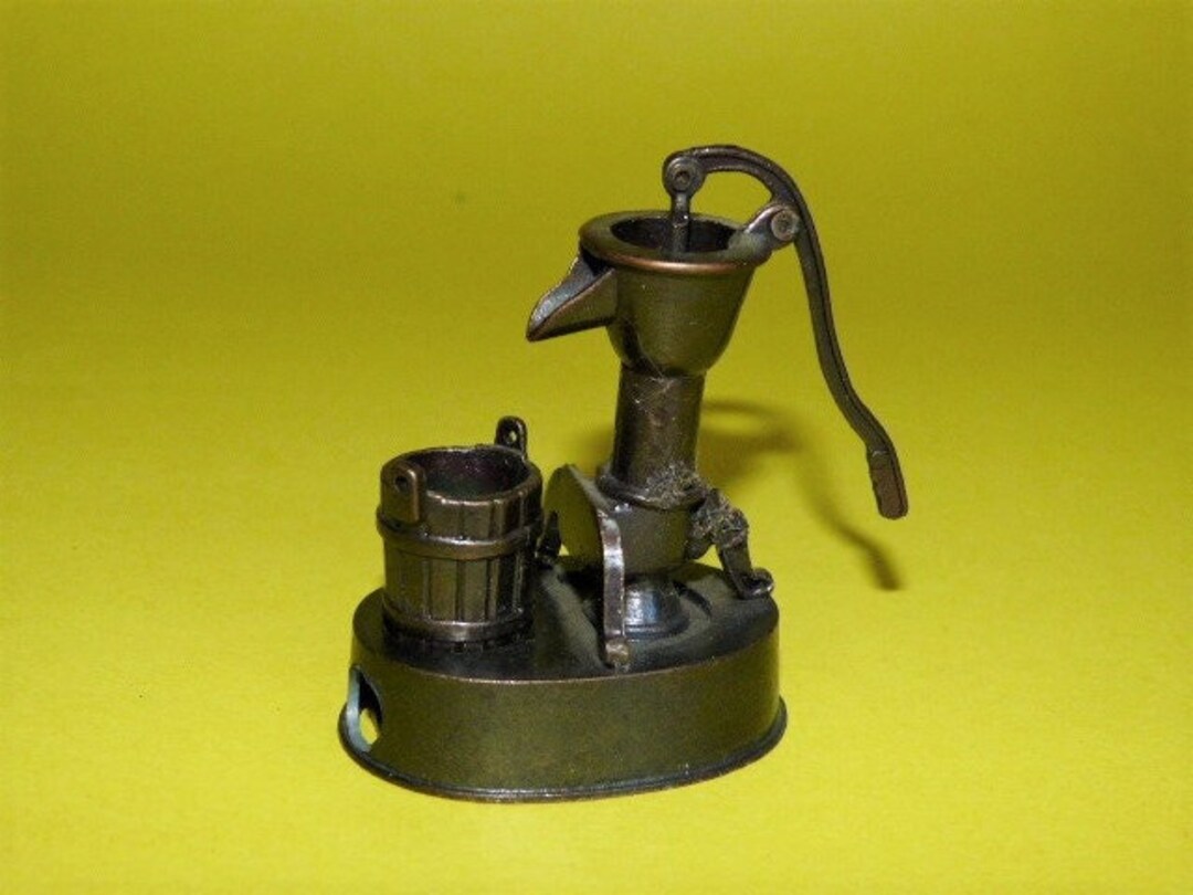 Pencil Sharpener Hand Pump Well With Bucket Die Cast Copper 2.75” X 2 ...