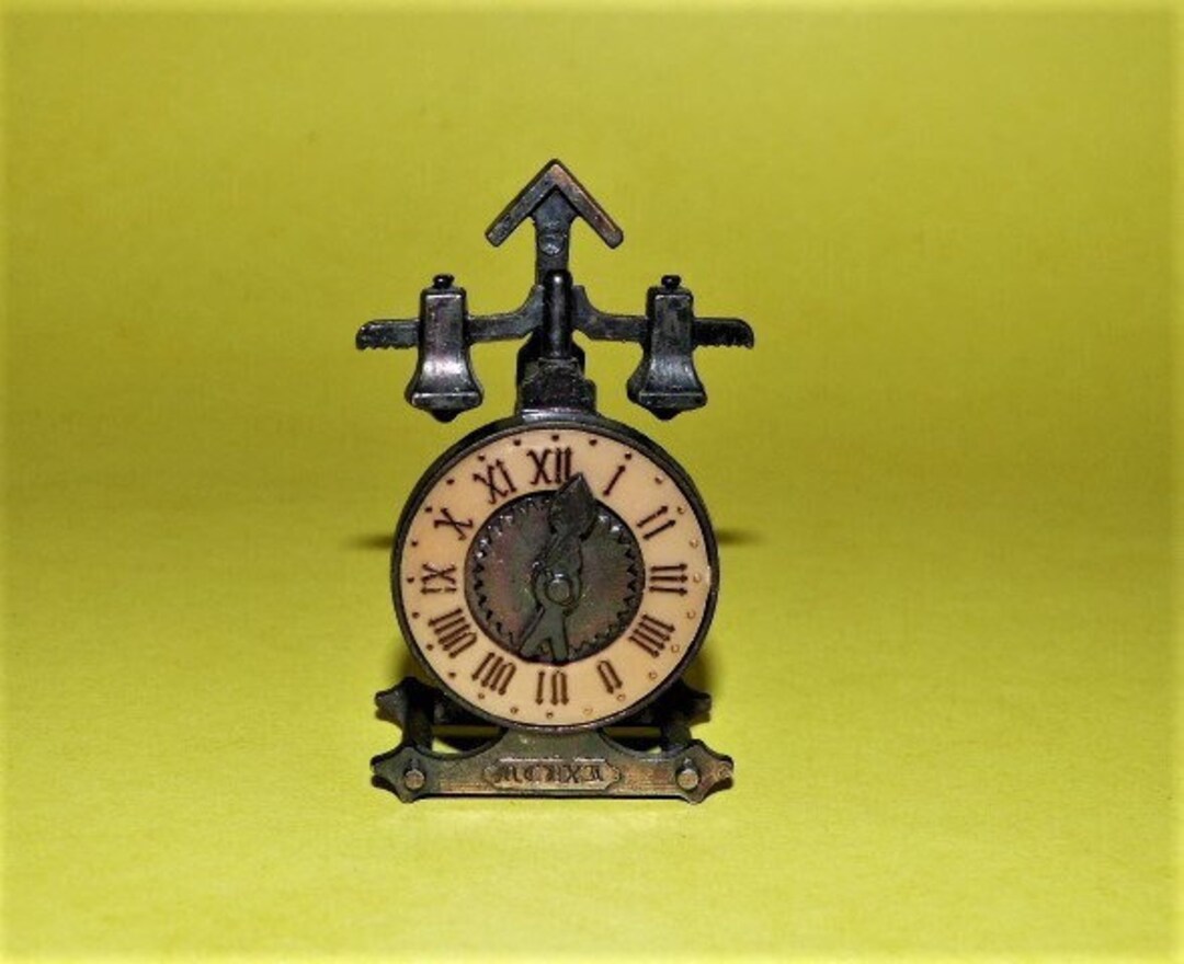 Pencil Sharpener Clock Die Cast Copper 3” X 1.75” X 1.75” - Etsy