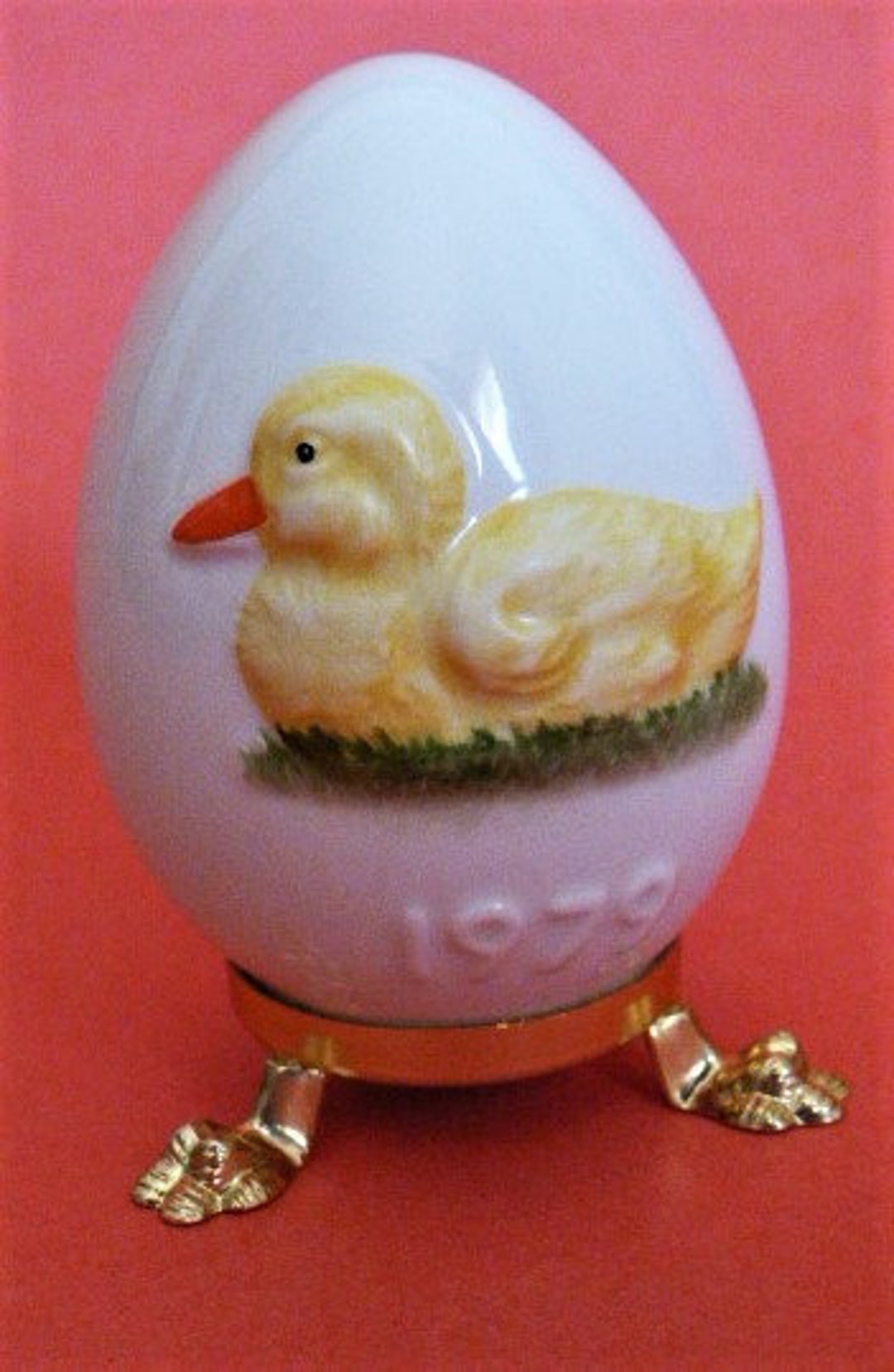 GOEBEL Egg DUCKLING 1979 Second Edition Annual Egg #51035 West Germany ...