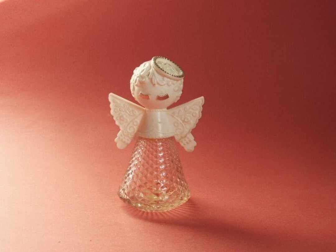 AVON Angel Decanter Sweet Honesty Cologne 4.5 X 3 EMPTY - Etsy